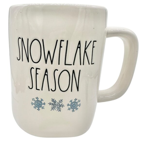 Rae Dunn | Dining | Rae Dunn Artisan Collection Snowflake Season ...